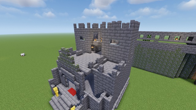 Cómo Construir Un Castillo En Minecraft Con Blueprint