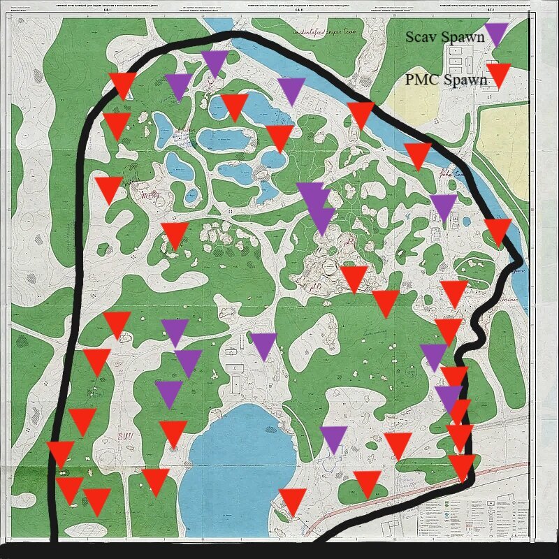 Guía Del Mapa De Escape From Tarkov Woods