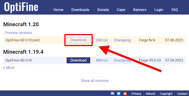 Minecraft 1.20: Cómo Descargar E Instalar OptiFine