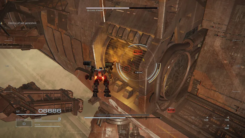 Armored Core 6: Cómo Destruir El Barco Minero Armado STRIDER En AC6