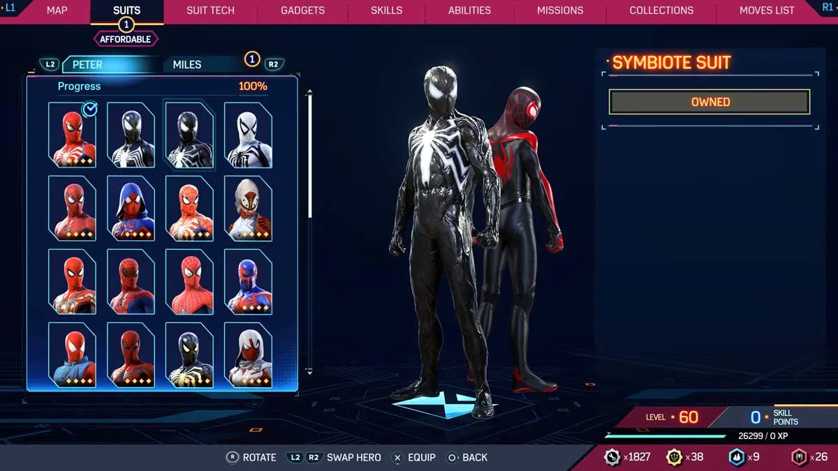 Marvel's Spider-Man 2: Lista Completa De Trajes Y Cómo Desbloquearlos