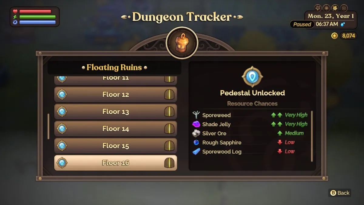 Minería De Fae Farm: Todas Las Mazmorras, Sellos De Piso, Minerales Y ...