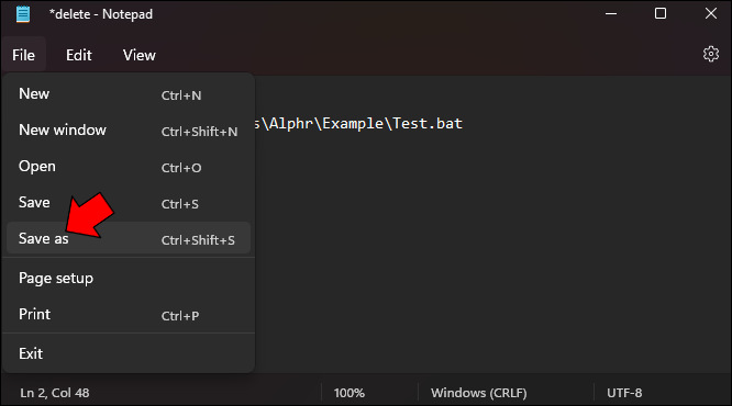 Cómo Crear Un Archivo BAT