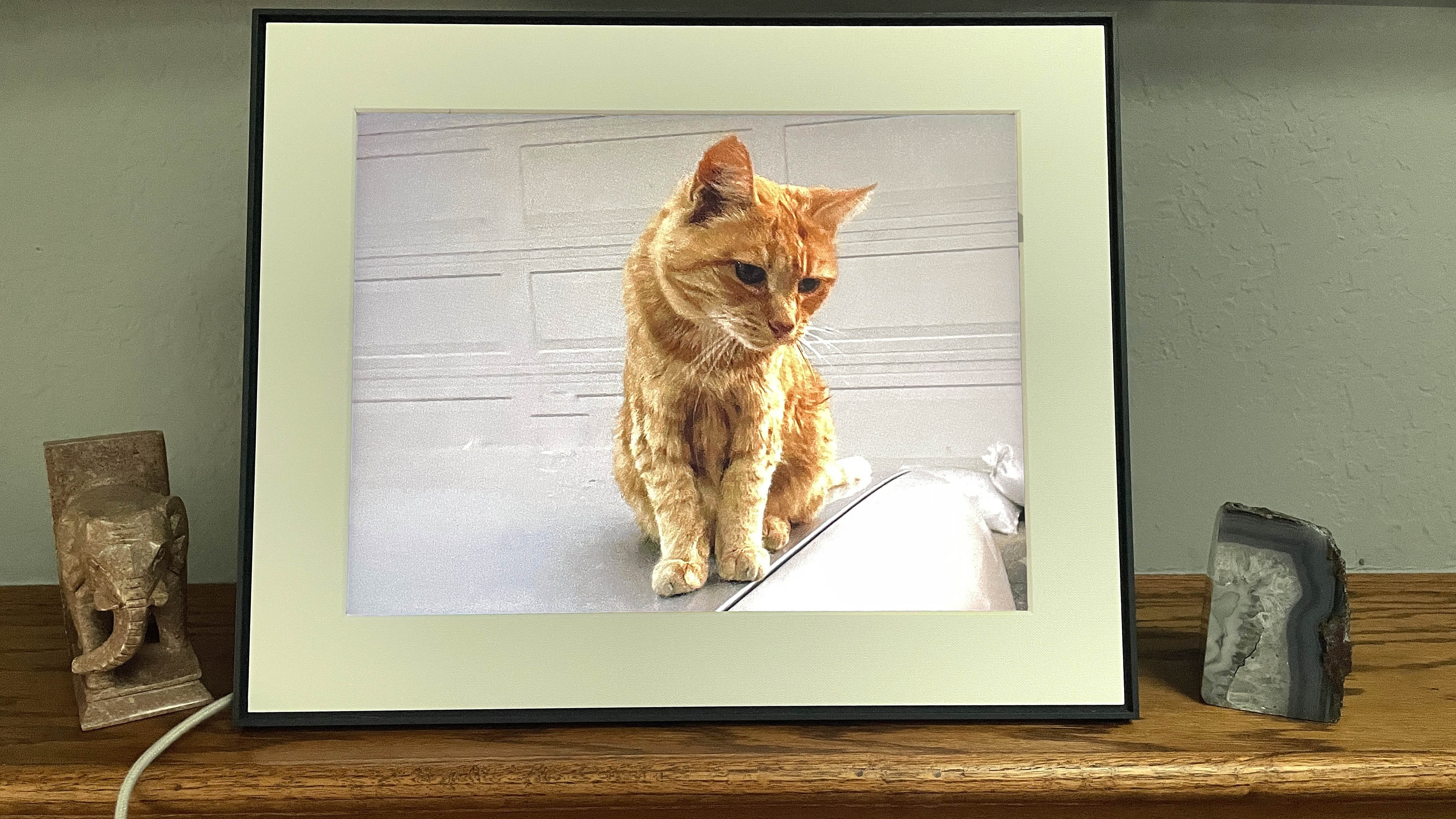 Puse Este Marco De Fotos Digital Gigante En Mi Pared En Lugar De Una Obra De Arte: Esto Es Lo ...