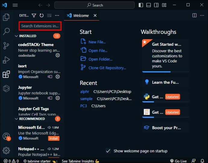 Cómo Ejecutar Python Desde VS Code