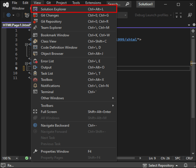 Cómo Abrir El Explorador De Soluciones En VS Code