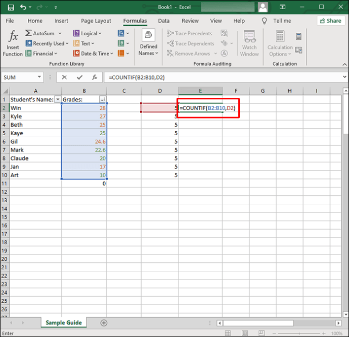 Cómo Contar Celdas Con Texto En Excel